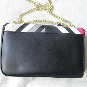 Victoria's Secret | Bags | Nwt Vs Multicolor Chevron Shoulder Bag ...